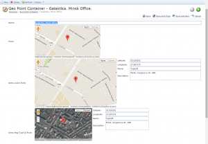 ASPx Google Maps Property Editor